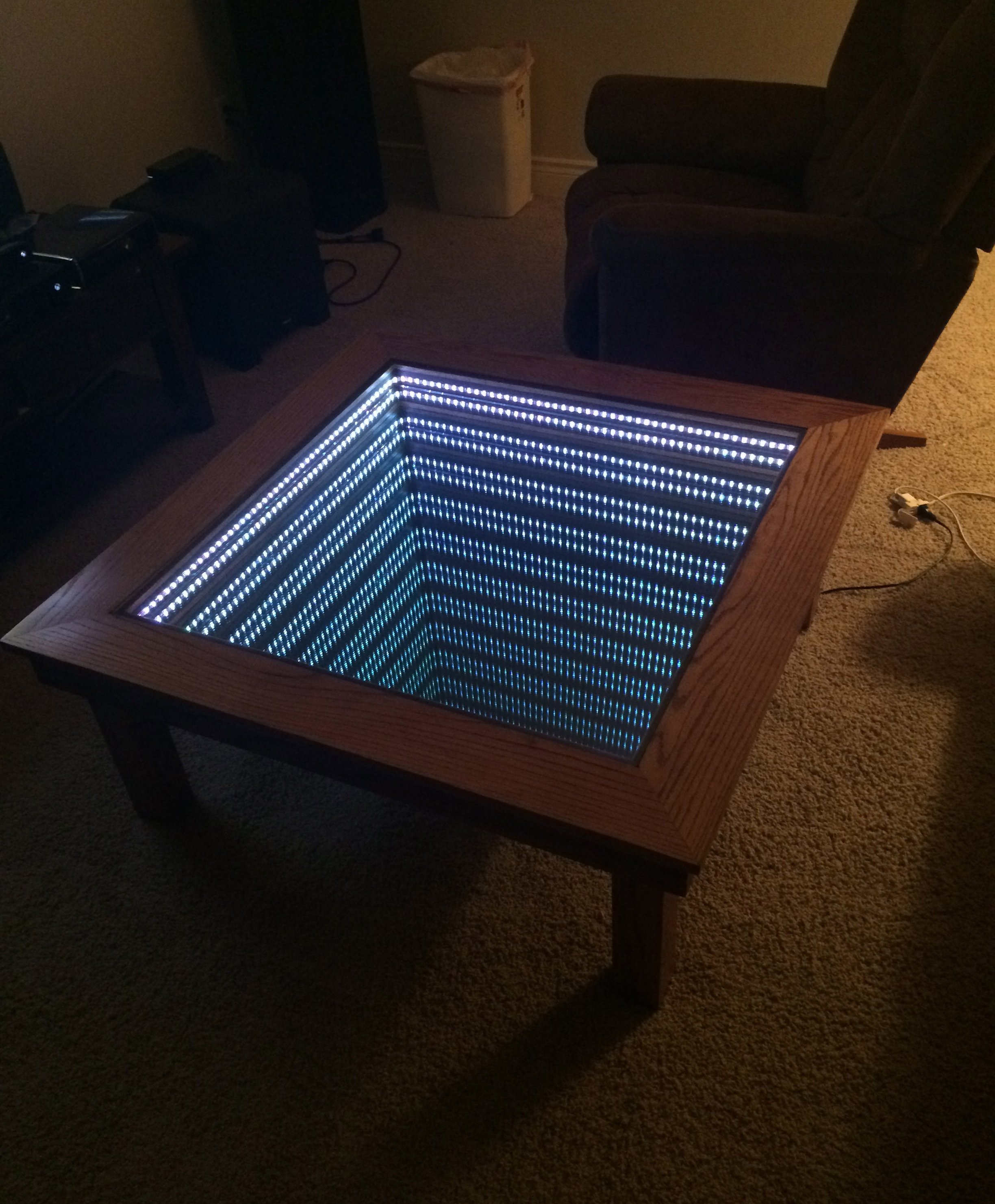 Infinity coffee table.