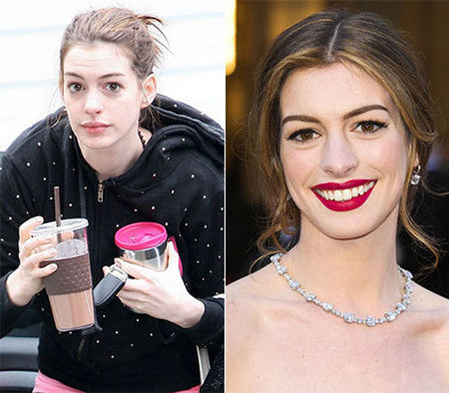 32 Lady Celebs Without Their Makeup Of Armor
