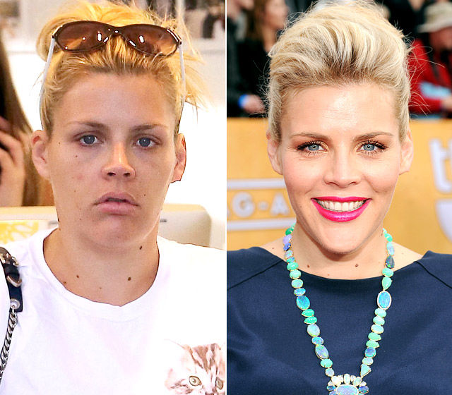 32 Lady Celebs Without Their Makeup Of Armor