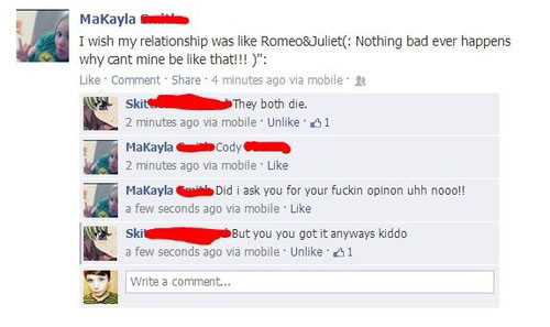 When Couples Fight on Facebook, Everyone Knows the Score (8 Pics)