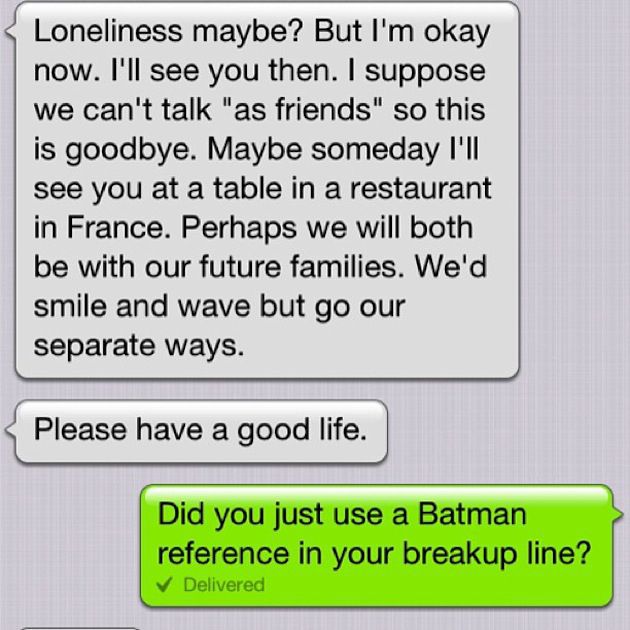 12 Absolutely Hilarious Breakup Texts