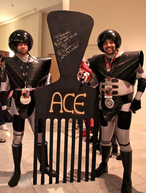 Combing the desert…