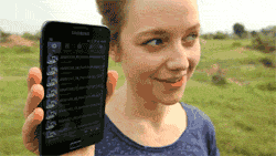 An elephant learning to use a tablet…