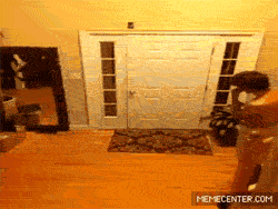 Pizza delivery dance…