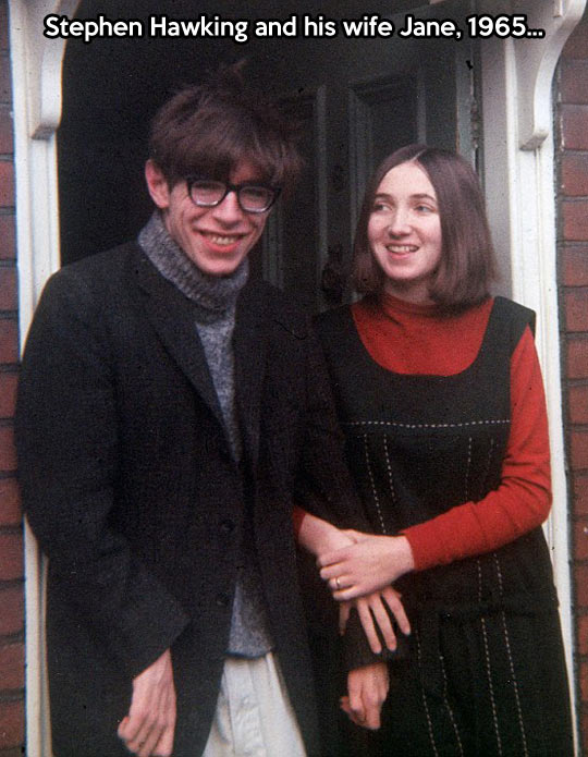 Young Stephen Hawking