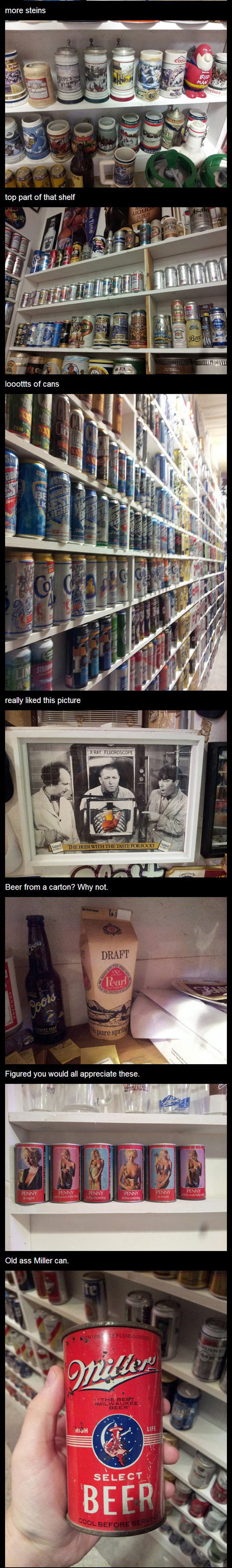 Epic beer cans collection…