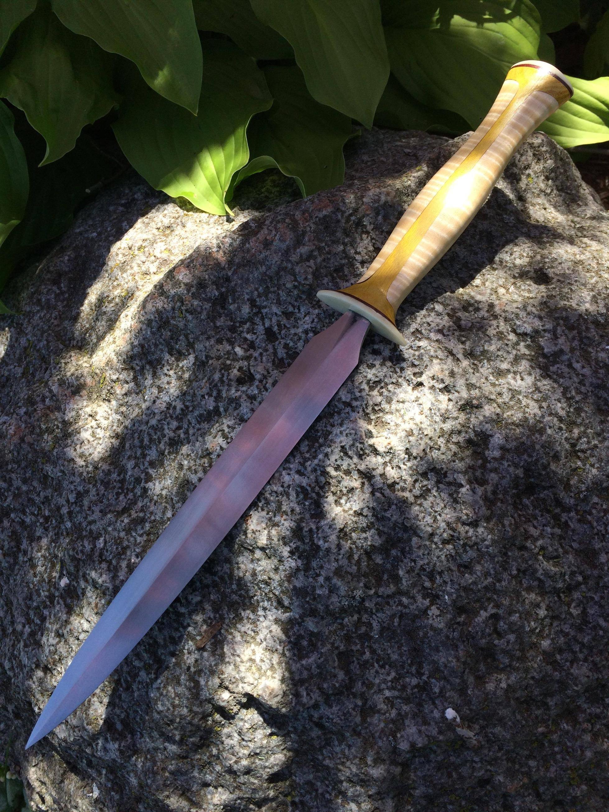 Dagger Made From An Old File.