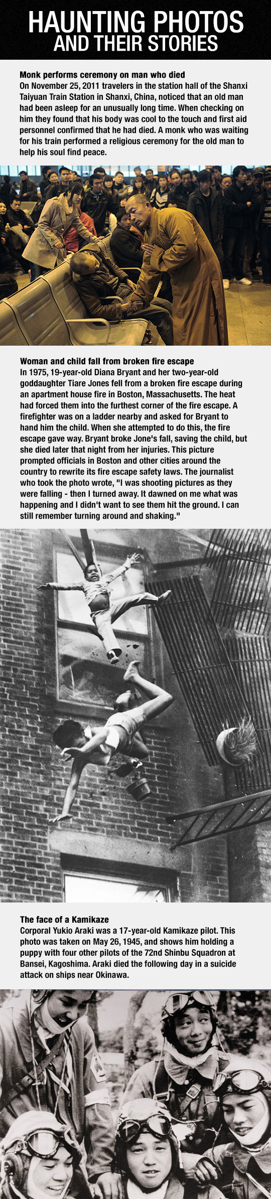 Haunting Photos And Their Stories.