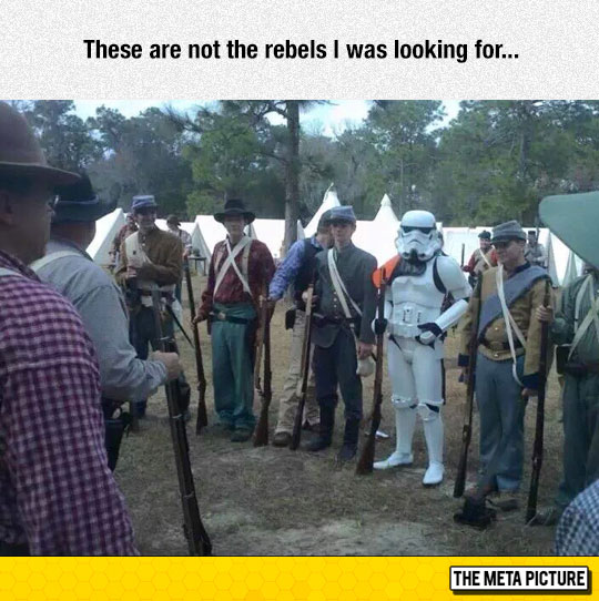 Confused Stormtrooper