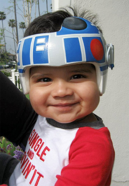 Creative Baby Helmets.