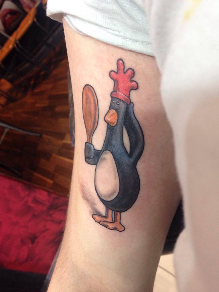 The best chicken tattoo there is.