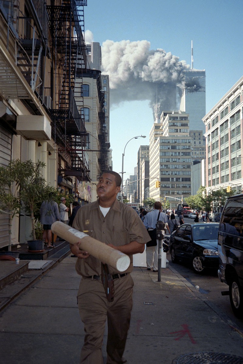 Delivery man on 9/11.