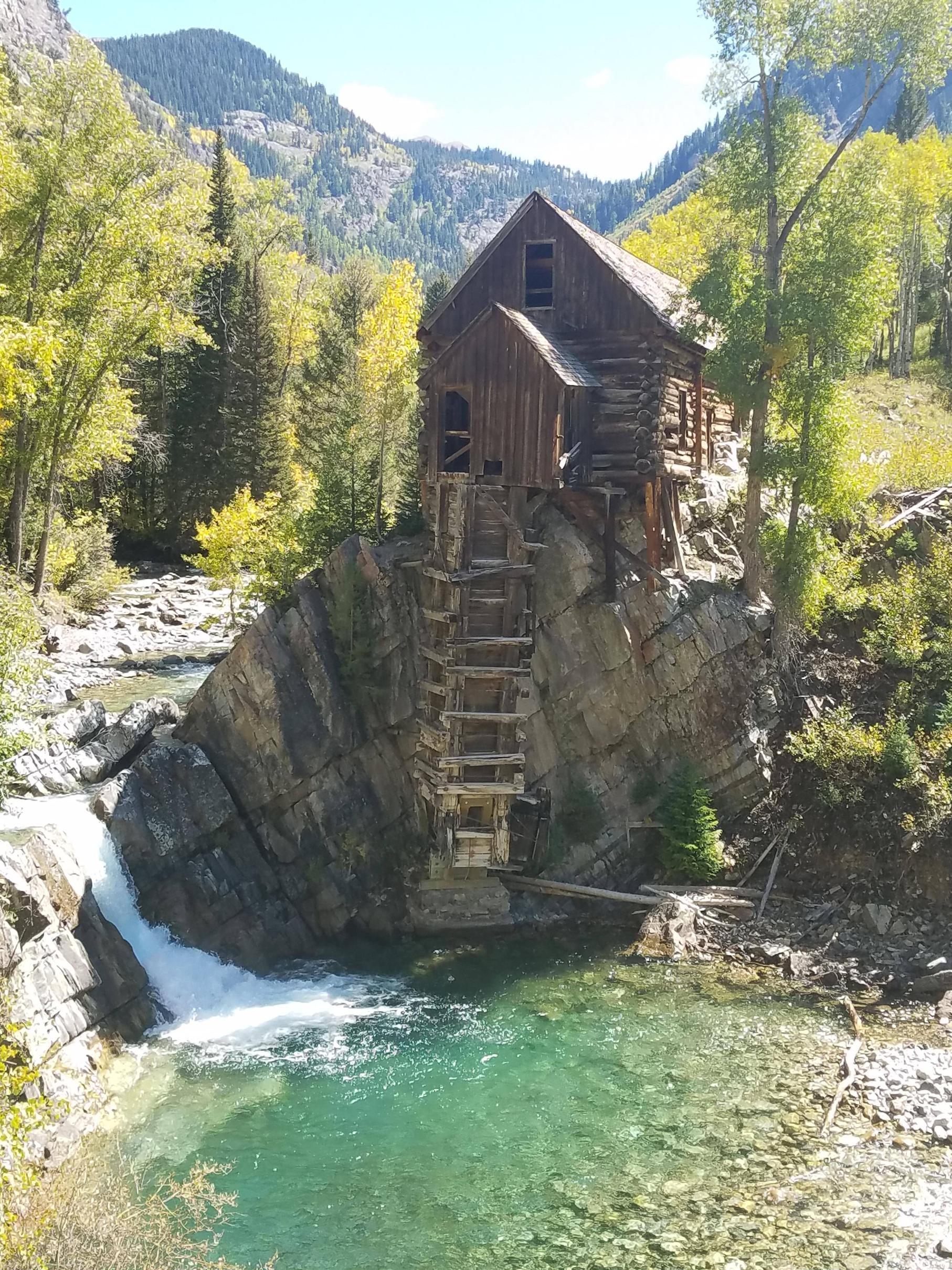 Took this picture on my hike to Crystal Mill, CO last week.