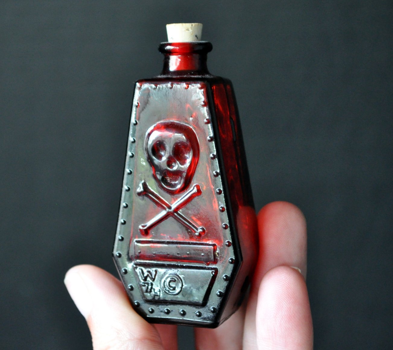 Antique poison bottle.