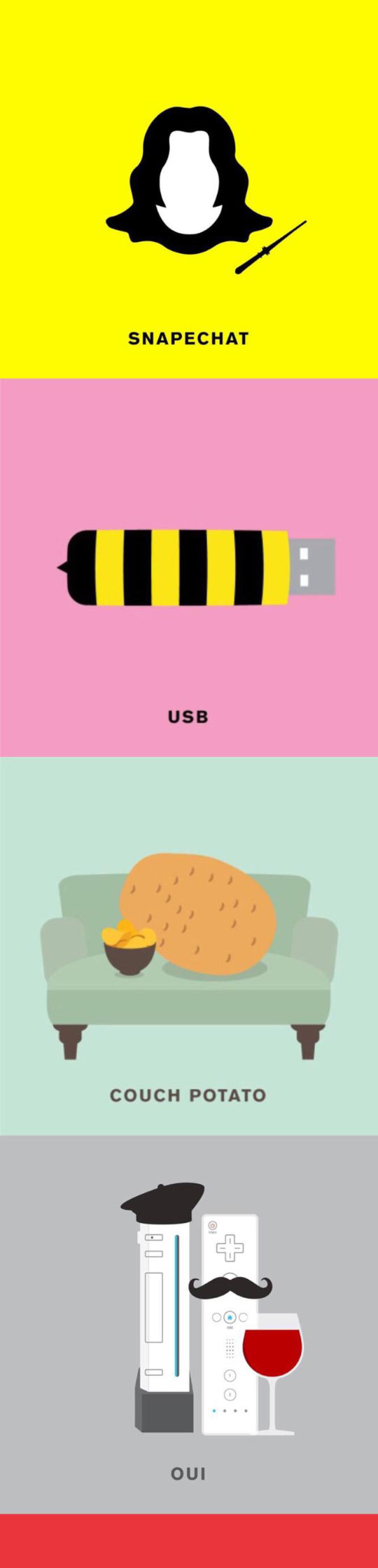 Cool Illustration Of Popular Things.