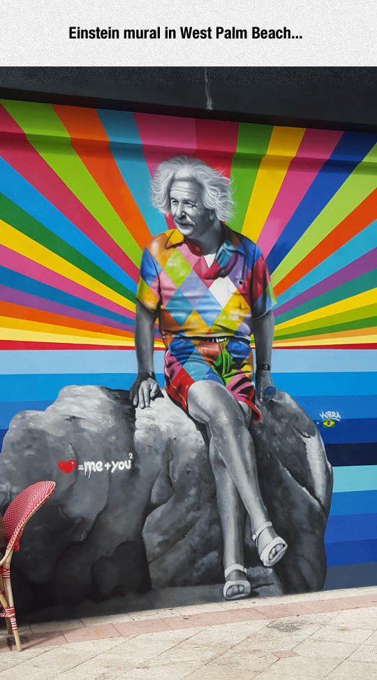 Einstein Mural.