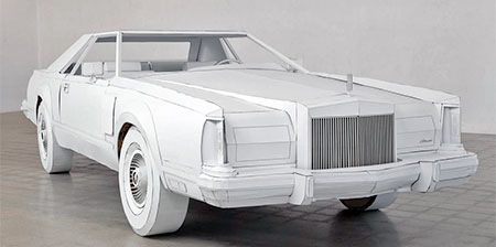 Paper Car.